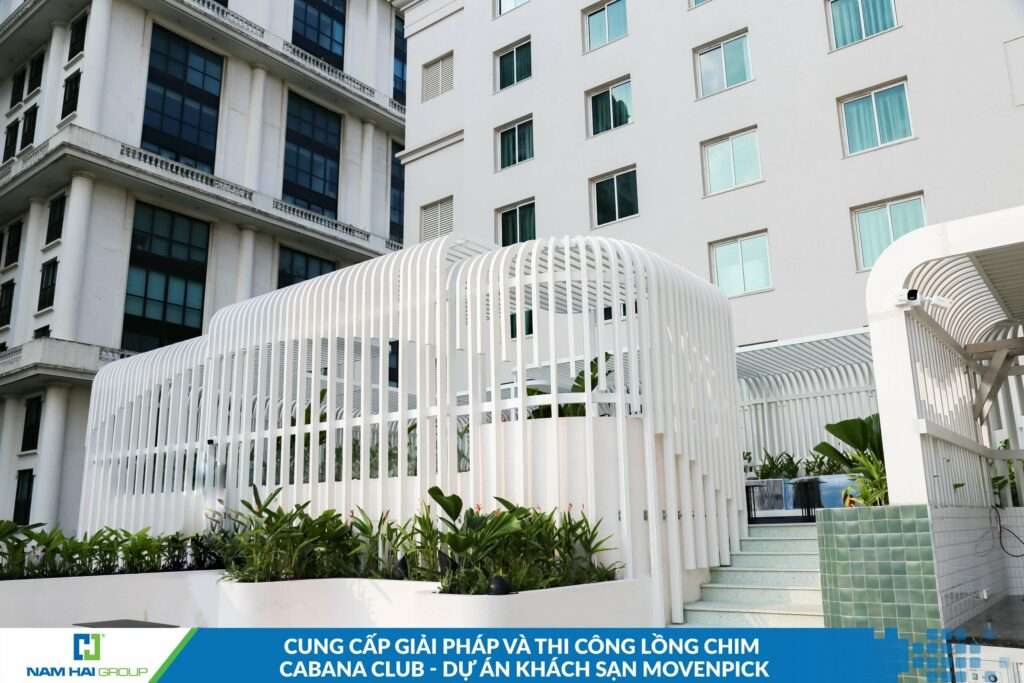 EuroHa cung cấp giải pháp và thi công 'Bird cage' khách sạn Movenpick ...